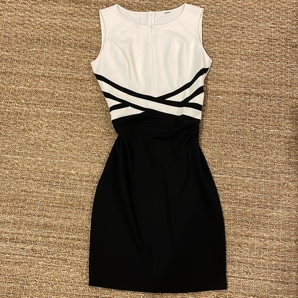 Dresses | Womens Colorblock Front Zipper Work Office Business Party ...